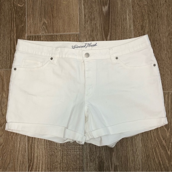 Universal Thread | Shorts | Universal Thread White Denim Shorts | Poshmark